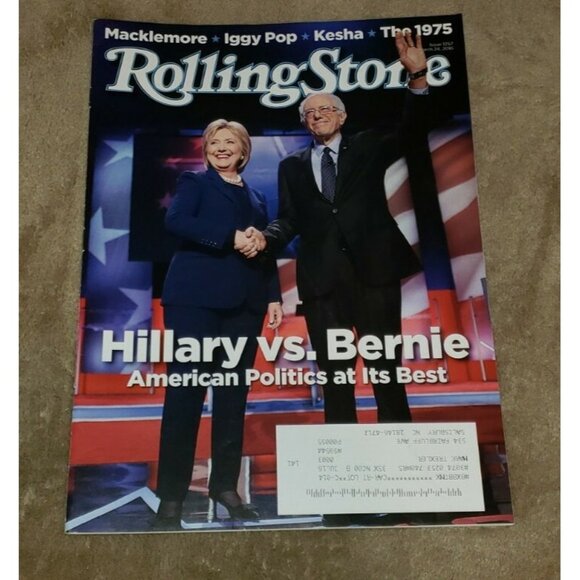 Other | Rolling Stone Magazine 324216 Hillary Clinton Bernie Sanders ...